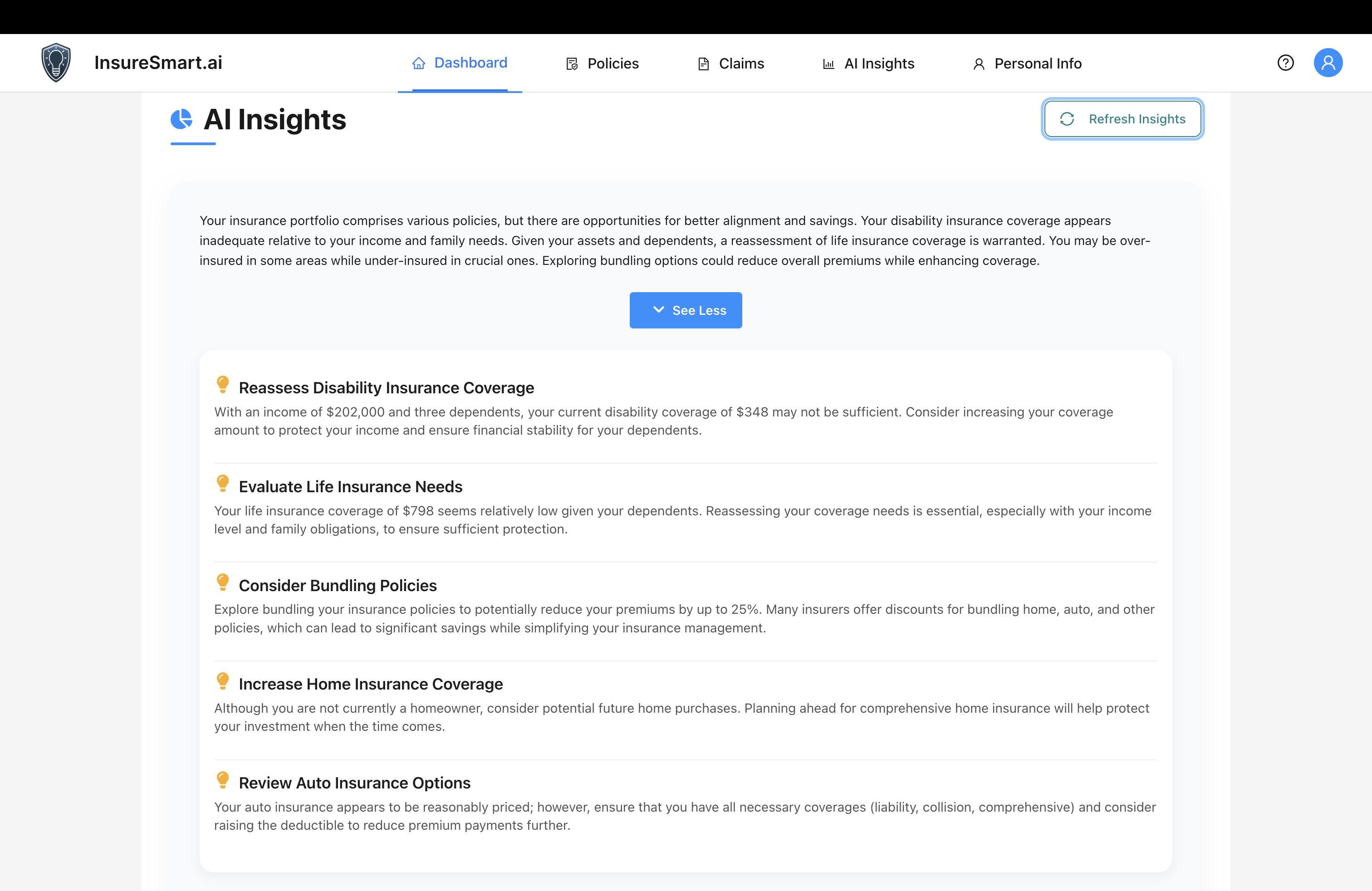 InsureSmart - Take Control of Your Insurance with AI